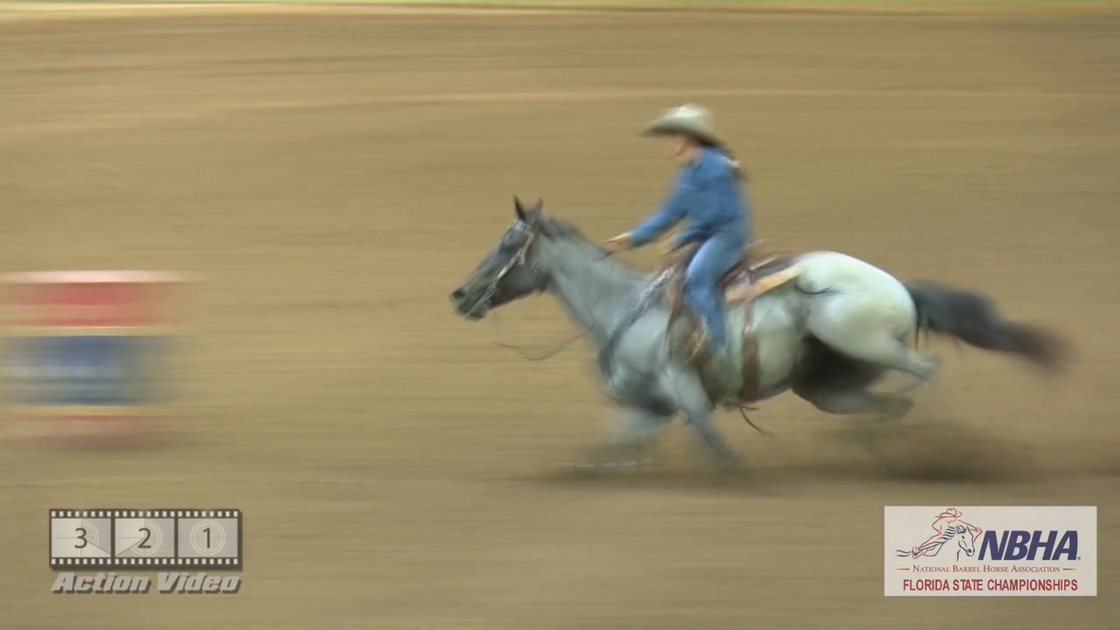 Kristin Hanchey & Smooth Way Ta Heaven are the 2022 Florida NBHA 1d Ch ...